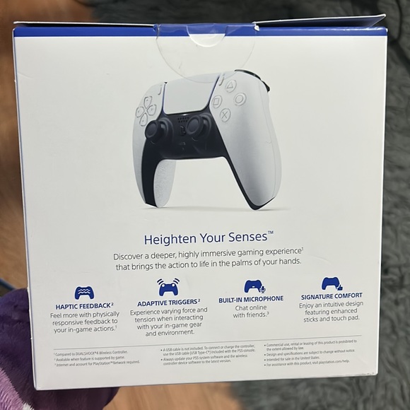 Sony | Video Games & Consoles | Brand New White Ps5 Controller | Poshmark